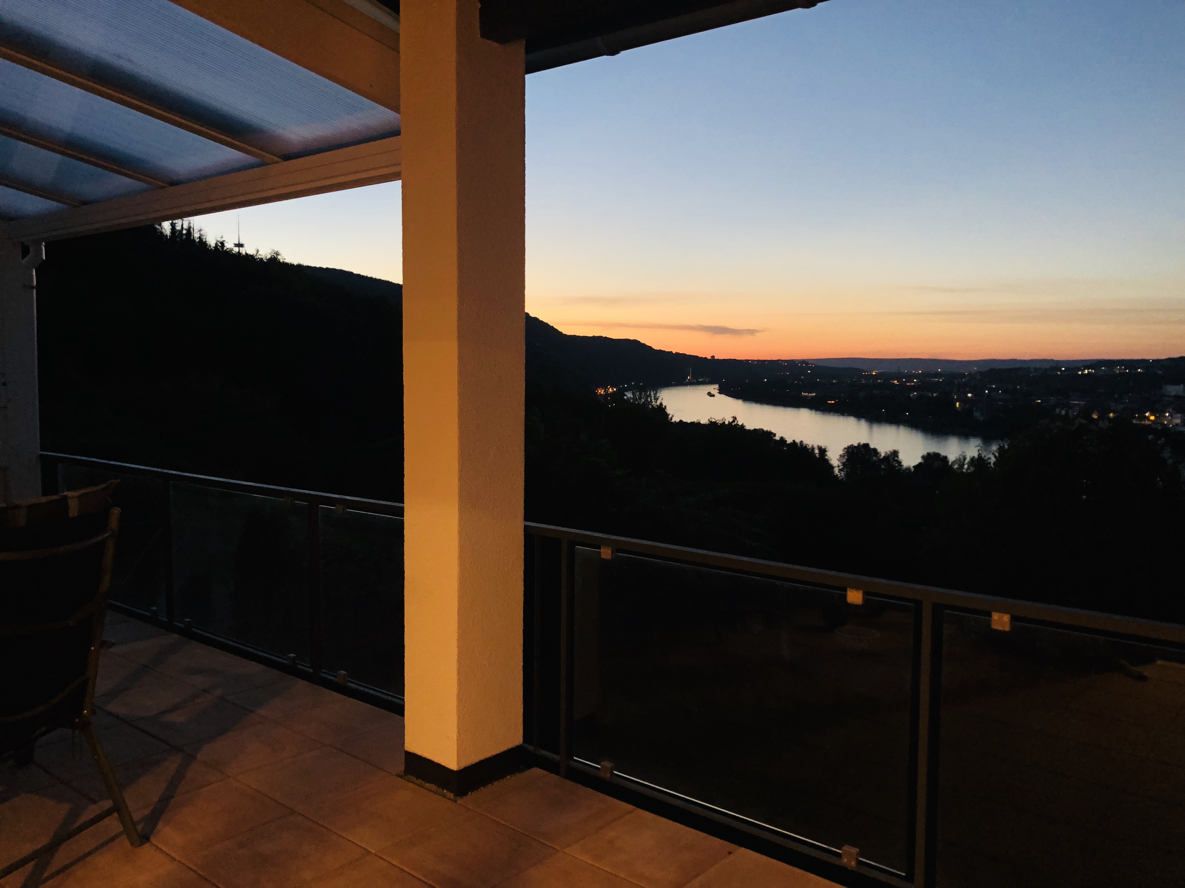 Haus Rheinblick Rhens - Rheinpanorama